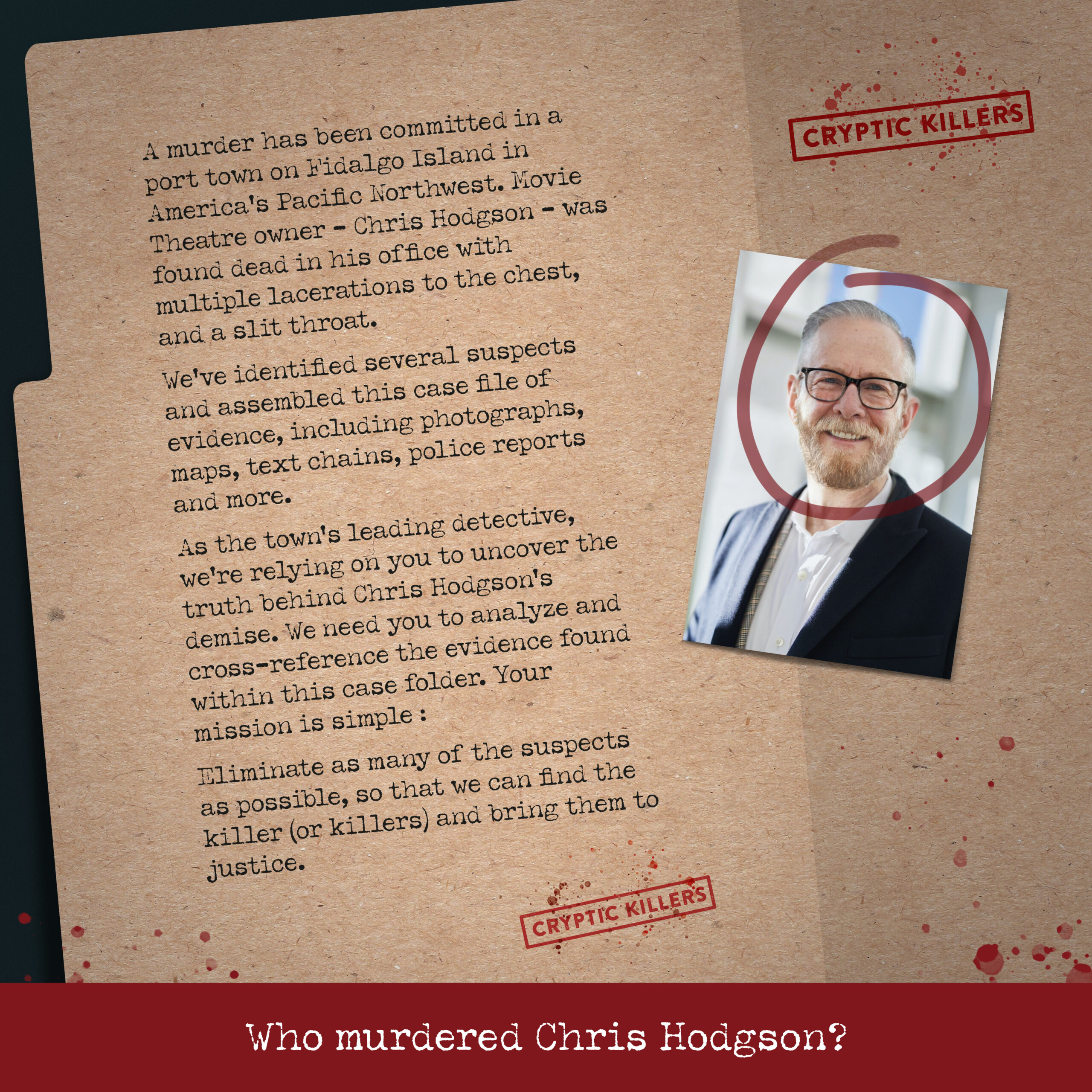 Murder at the Movie Theater - Cryptic Killers