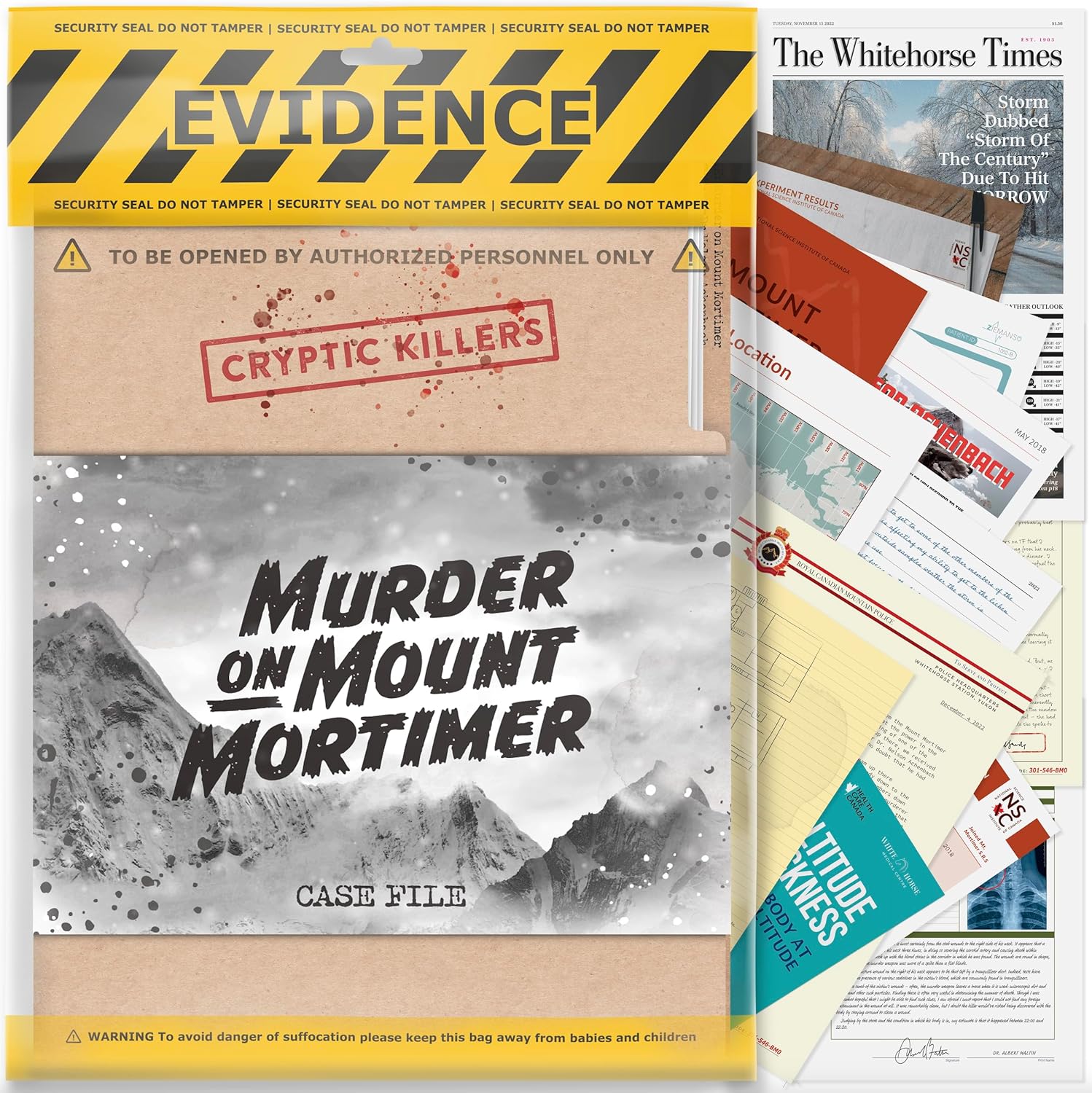 Murder on Mount Mortimer - Cryptic Killers